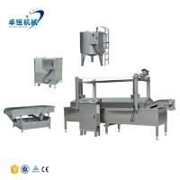 China 250kg/h Stainless Steel Fried Nacho Corn Chips Snack Food Production Line for Food for sale