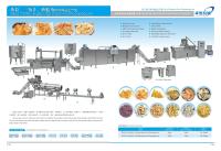 China 250kg/h Stainless Steel Fried Nacho Corn Chips Snack Food Production Line for Food for sale