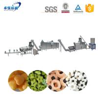 China Automatic Corn Puff Production Line for Snacks Food Making Customized Rice Machine for sale