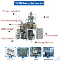 China 200kg/h Capacity Tube Macaroni Extrusion System for Different Shapes in Food Industry for sale