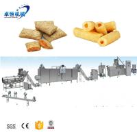 China 800-1200kg/h Dryer Electricity Heating Cereal Puffing Snacks Food Extruder Machine for sale