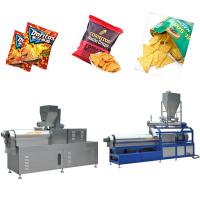 China 3000 KG Capacity Fried Bugles Chips Snacks Production Line For Food for sale