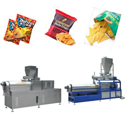 China 3000 KG Capacity Fried Bugles Chips Snacks Production Line For Food for sale