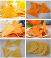 China 3000 KG Capacity Fried Bugles Chips Snacks Production Line For Food for sale