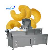 China Animal Feed Fully Automatic Rice Puffing Machine Extruder for Corn Puffs Snacks Production for sale