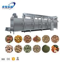 China 350KW Pet Food Kibble Manufacturing Plants Full Production Line Dog Cat Pellet Food Making Machine for sale