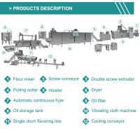 China Delta Inverter Automatic Production Equipment for Nacho Cheese Doritos Chips Snacks for sale