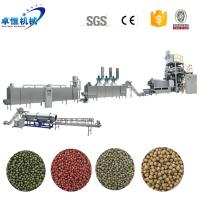 China 304 Stainless Steel Floating Fish Feed Extruder Machine for Dog Food Production Line for sale