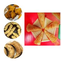 China Nachos Tortilla Doritos Corn Chips Fried Snack Food Making Machine Processing Line for sale