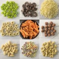China Energy Saving Leisure Puffed Snacks Food Extruder For Corn Puffing Production Line for sale