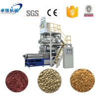 China Food Grade Dry Pet Food Making Machine Floating Fish Feed Extruder for Dogs and Cats for sale
