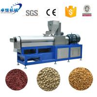China 23*3*3m Big Capacity Floating Fish Feed Machine Production Line for Aquatic Pet Food for sale