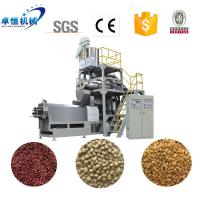 China 23*3*3m Big Capacity Floating Fish Feed Machine Production Line for Aquatic Pet Food for sale