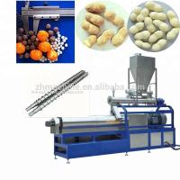 China 1500 KG Corn Flour Extrusion Flex Instant Puff Crunch Cereal Snacks Food Production Line for sale