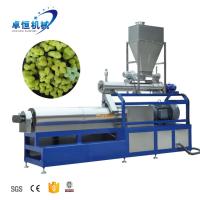 China 1500 KG Corn Flour Extrusion Flex Instant Puff Crunch Cereal Snacks Food Production Line for sale