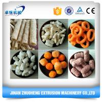 China Corn Powder Extrusion Funyuns Onion Flavored Rings Snacks Machine for Snack Extrusion for sale