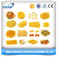 China accuracy 500kg/h Multi-function Spiral Surface Macaroni Pasta Machine Production Line for sale