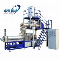 China 3000 KG Cat Food Production Line Machines with High Capacity Twin Screw Extruder for sale