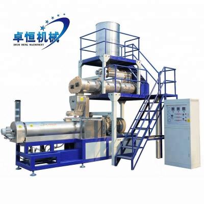 China 3000 KG Cat Food Production Line Machines with High Capacity Twin Screw Extruder for sale