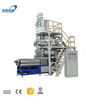 China Grain Flour Raw Material Stainless Steel Twin Screw Extruder for Pet Food Pellet Plant for sale
