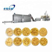 China Multi-Function Spiral Surface Macaroni Pasta Industrial Making Machine Production Line for sale