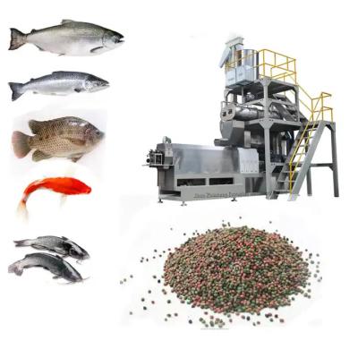 China Large Capacity Fish Feed Production Line Pellet Machine with Video Outgoing-Inspection for sale