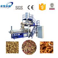 China 25*3*3m Automatic Pet Food Processing Machine for Dry Extruded Dog Food Production Line for sale