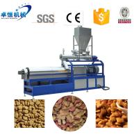China Video Outgoing-Inspection Provided Pet Food Extruder for Dog and Cat Food Production Line for sale
