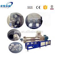 China PLC Controlled Full Production Line Dry Kibble Pet Dog Cat Food Pellet Making Machine for sale
