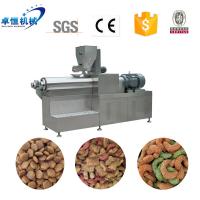 China PLC Controlled Full Production Line Dry Kibble Pet Dog Cat Food Pellet Making Machine for sale