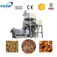 China 220V 380V 415V 440V Pet Food Extruder Dry Cat Food Making Machine with Delta Inverter for sale