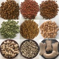 China Stainless Steel Construction Large Capacity Dry and Wet Pet Food Pellet Extruder Line for sale
