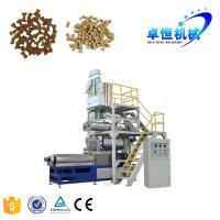 China 35kw Capacity Dry Pet Dog Food Floating Fish Feed Pellet Extruding Maker for Fish Farming for sale