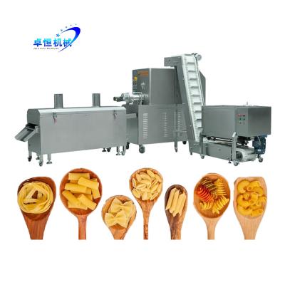 China Pasta Making Machines Zhuoheng Industrial Automatic Macaroni Extruder Maquina De Pasta for sale