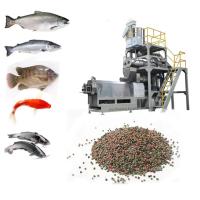 China Automation Double Screw Animal Feed Extruder for Pet Food Fish Feed Industry Machinery for sale