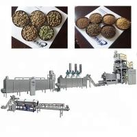 China Floating Fish Feed Mill Pellet Extruder Machine with Siemens Main Motor from Zhuoheng for sale