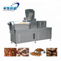 China Pet Food Manufacturing Production Line Industrial Automatic Wet Dry Fish Feed Machine for sale