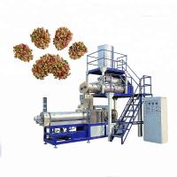 China Pet Food Manufacturing Production Line Industrial Automatic Wet Dry Fish Feed Machine for sale