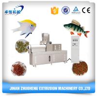 China Easy Operation Customized Twin Screw Floating Fish Feed Pellet Extruder Making Machine for sale