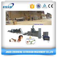 China Easy Operation Customized Twin Screw Floating Fish Feed Pellet Extruder Making Machine for sale