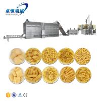 China Industrial Macaroni Pasta Making Machine for Food using Wheat Flour and Customization for sale