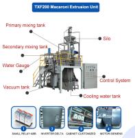 China Multifunction 300kg/h Electric Gas Steam Macaroni Industry Equipment for Pasta Making for sale