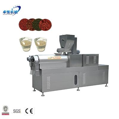 China Simple Operation Floating Fish Feed Pellet Making Machine with Screw Core Components for sale