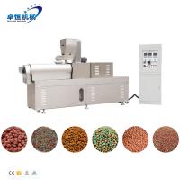China 5 Ton/H Full Automatic Animal Pet Fish Food Feed Making Machine 23*3*3m for sale
