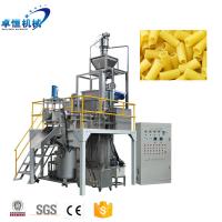 China Fully Automatic Macaroni Pasta Extruder Production Line with Advanced Processing Types for sale