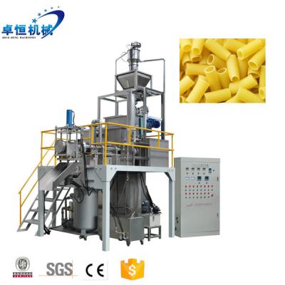 China Fully Automatic Macaroni Pasta Extruder Production Line with Advanced Processing Types for sale