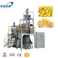 China Fully Automatic Macaroni Pasta Extruder Production Line with Advanced Processing Types for sale