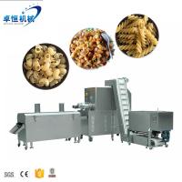 China 2000 KG Siemens Motor Macaroni Pasta Noodle Making Machine Production Line from Zhuoheng for sale