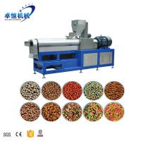 China 5000 Kg Capacity Fish Food Shrimp Feed Extruder Machine For Aquaculture Industry for sale