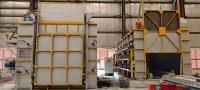 China Hot Air Circulation Chamber Type Furnace 380V 50Hz Natural Gas Furnace for sale